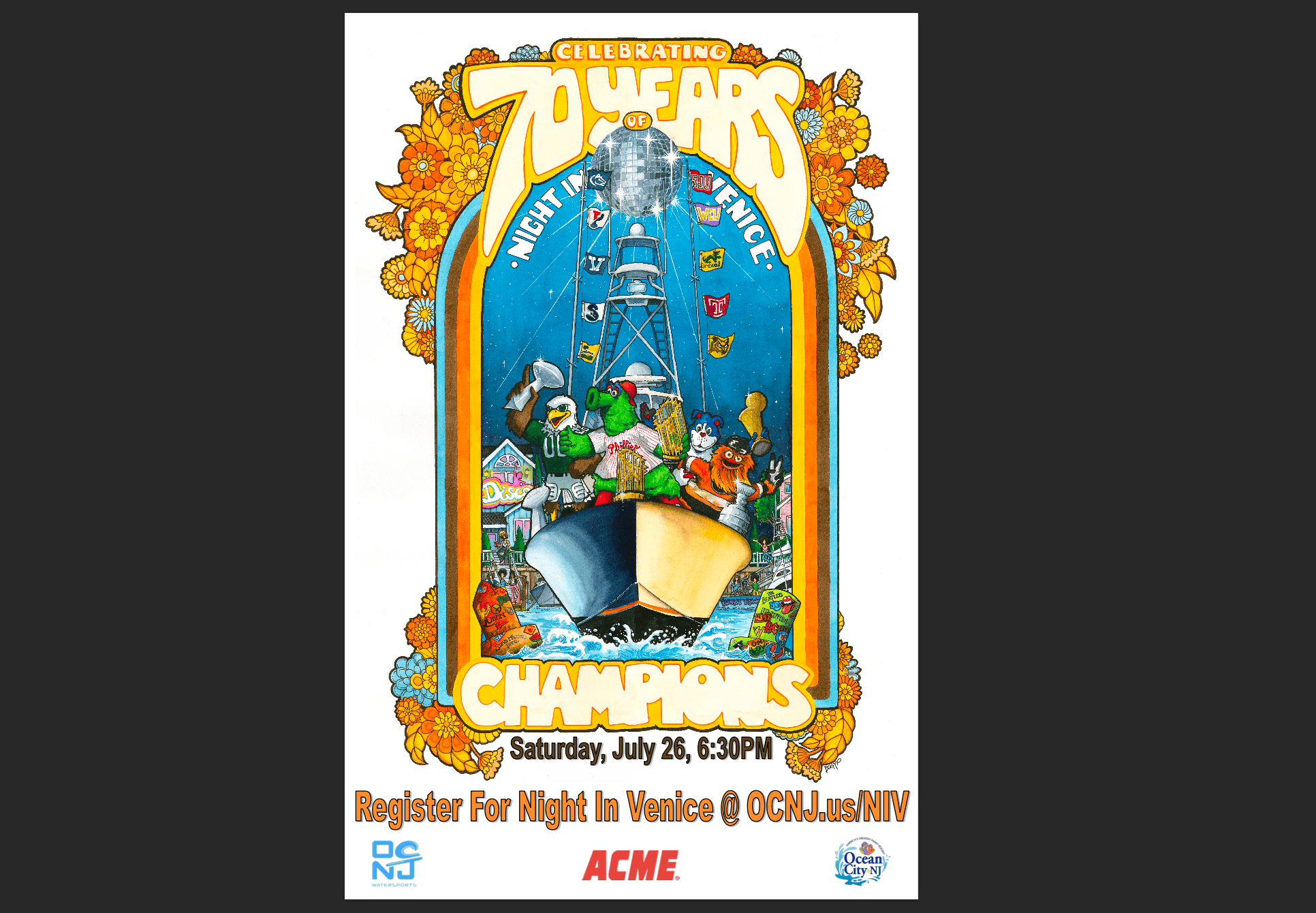 70 Years of Champions: Ocean City's Night in Venice Promises ...